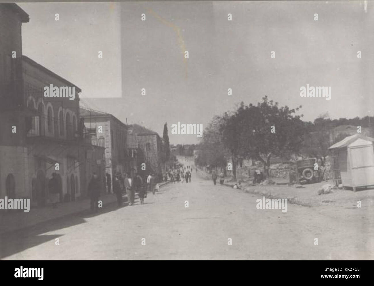Part of Jaffa Road. 1925 Stock Photo - Alamy
