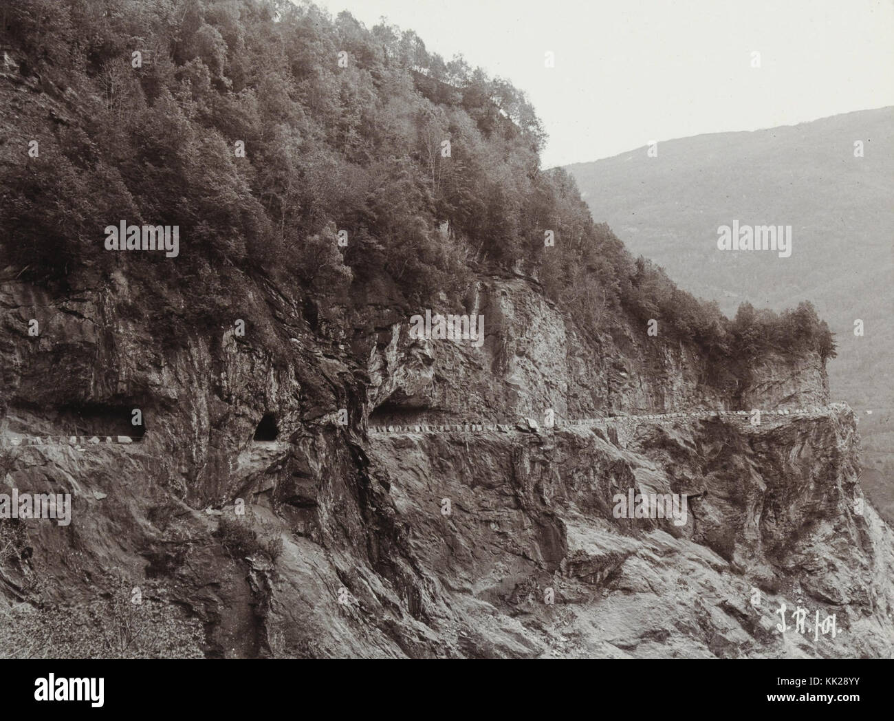 Landskapsfotografi del av samlingen universitetes geografiske ...