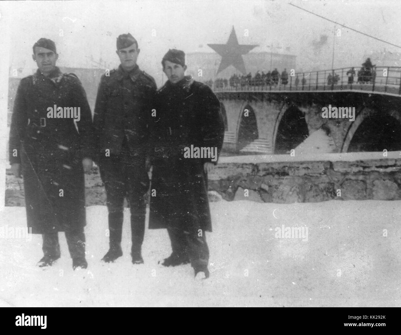 Borci vo oslobodeno Skopje Stock Photo - Alamy