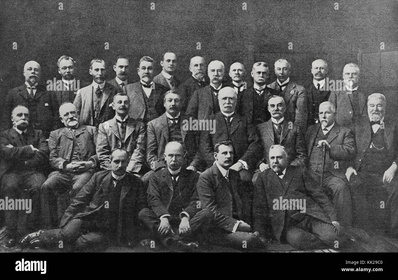 Reform Party Caucus 1909 Stock Photo - Alamy