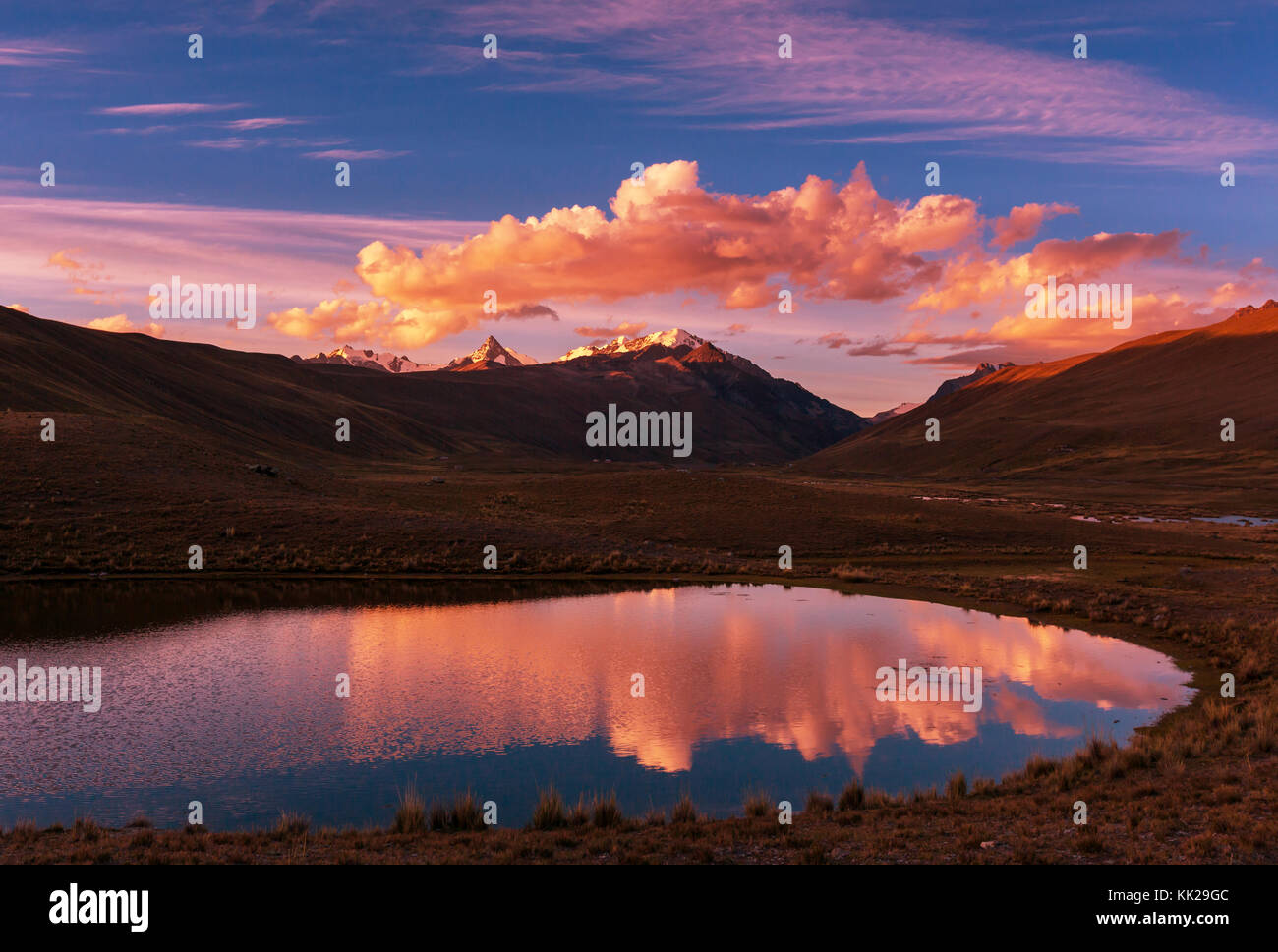 High mountains in Bolivia Stock Photo - Alamy