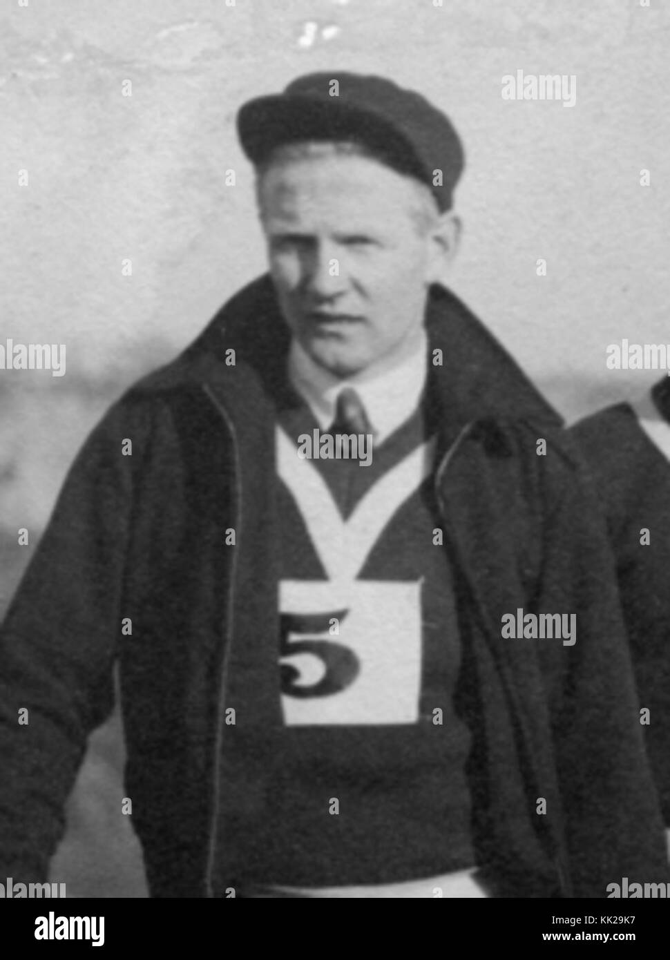 Hans Kleppen in Lake Placid in 1932 Stock Photo - Alamy
