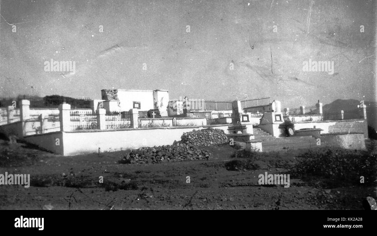 Greek cemetery in Valandovo Stock Photo - Alamy