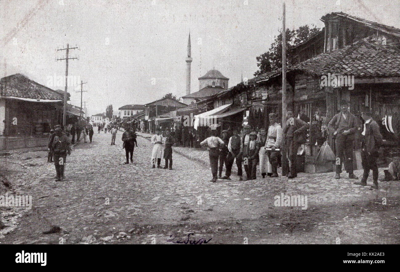 Debar na razglednica, od 1930ti Stock Photo - Alamy