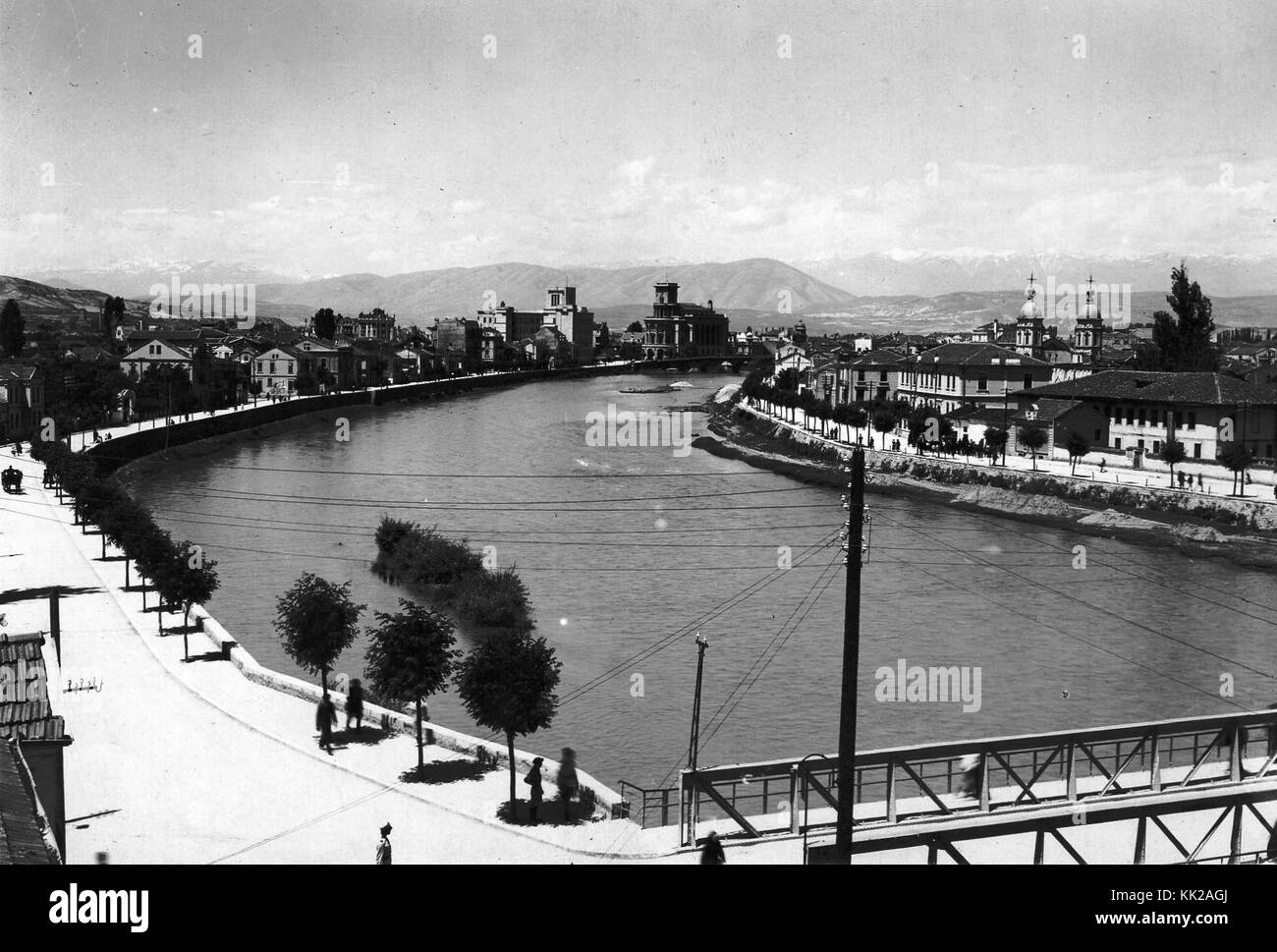 Skopje, stara fotografija, 20 vek Stock Photo - Alamy