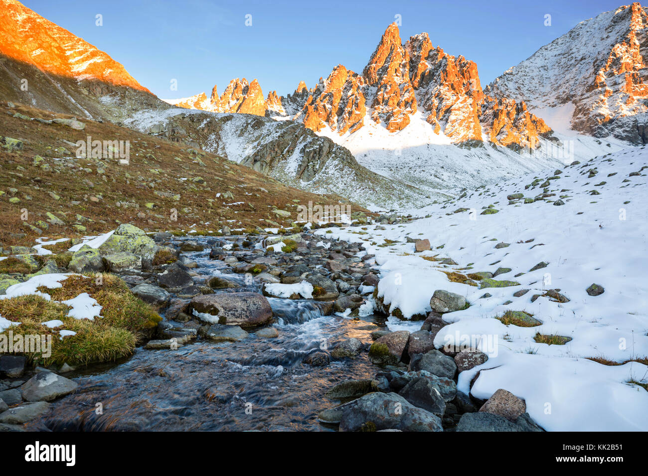 Autumn season in Kackar Mountains in the Black Sea region of Turkey ...