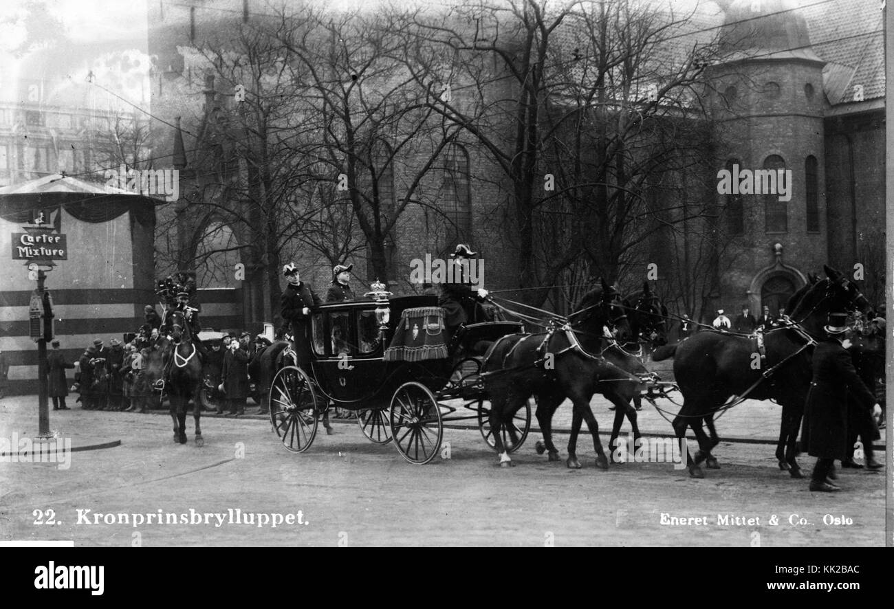 Kronprinsbrylluppet. U164 Stock Photo - Alamy