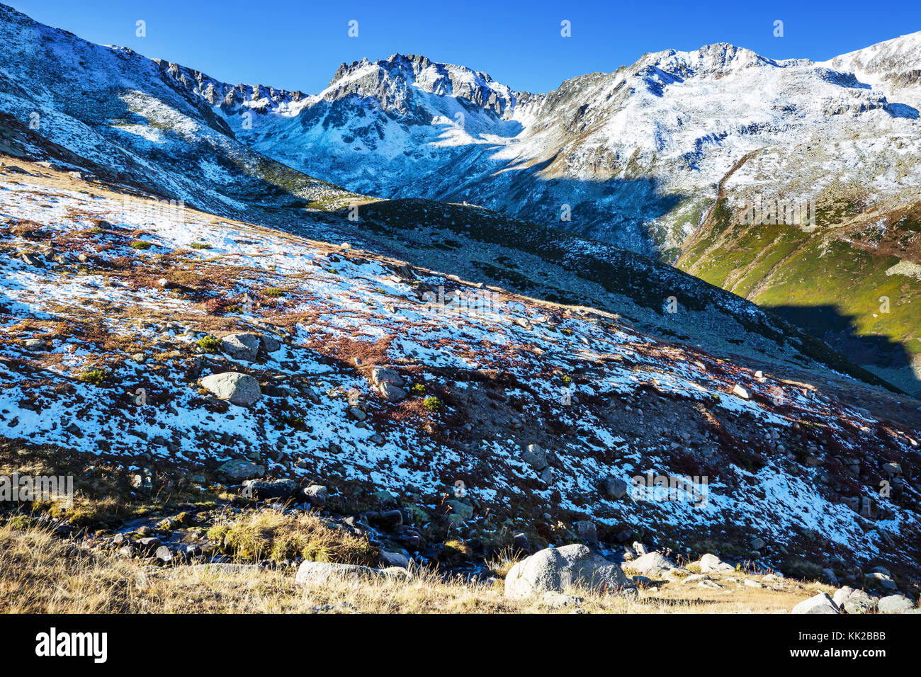 Autumn season in Kackar Mountains in the Black Sea region of Turkey ...