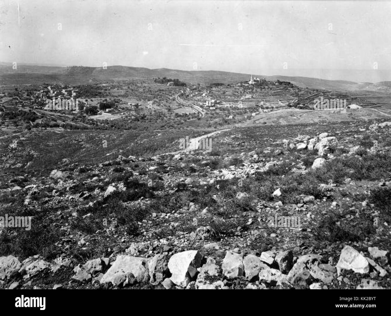 Abu Ghosh view Stock Photo - Alamy