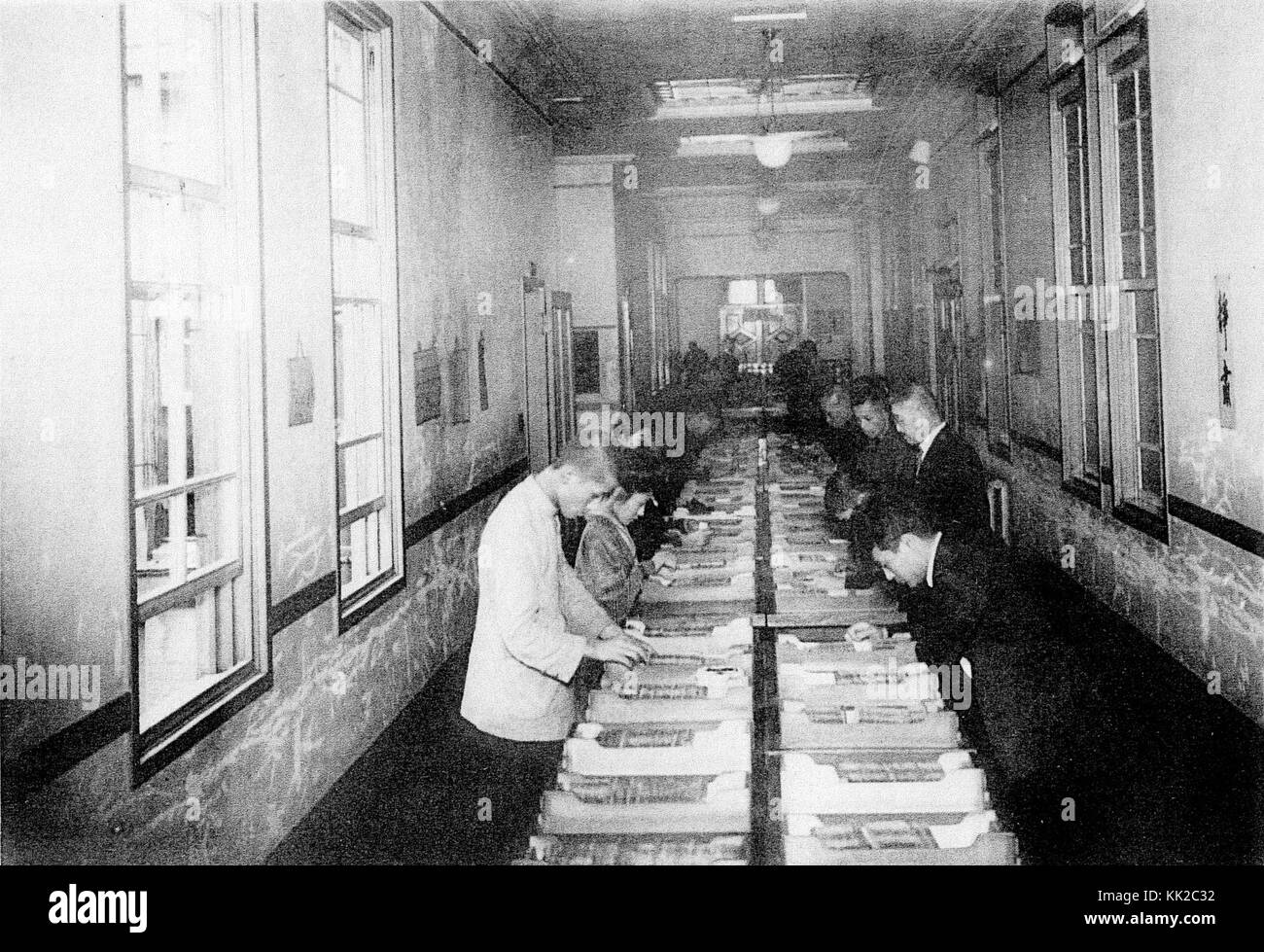 Nagoya City Nagoya Library 1928 04 Stock Photo - Alamy