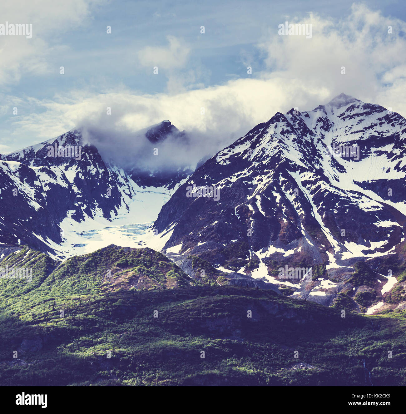mountains in Alaska Stock Photo - Alamy