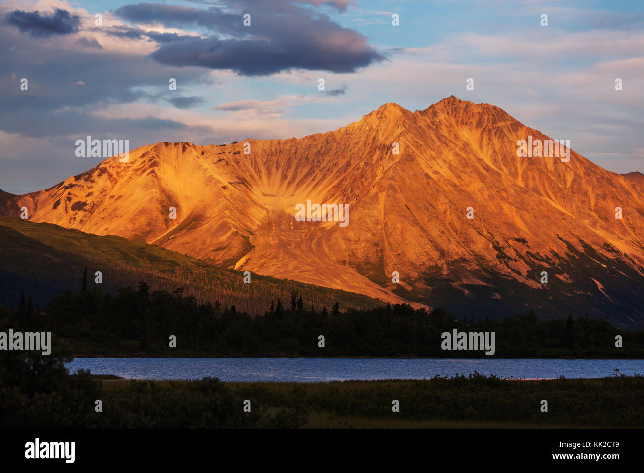 Mountains in Alaska Stock Photo - Alamy