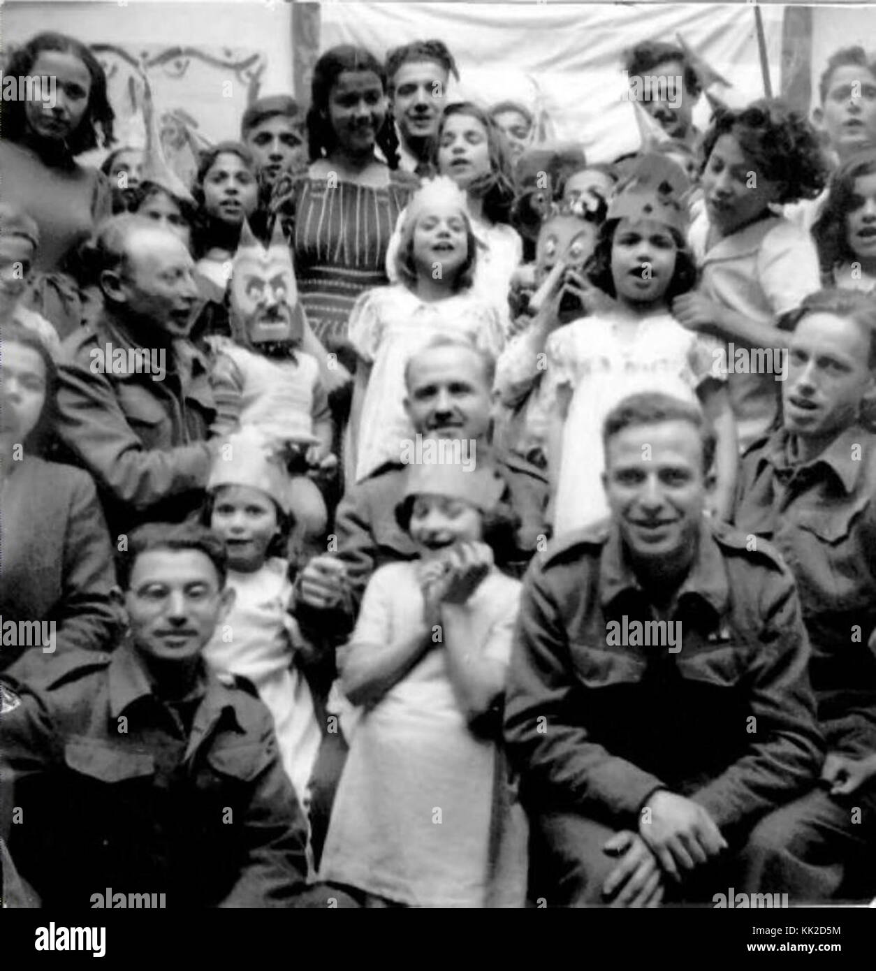 Jewish School in Benghazi. 1944 (id.14330711 Stock Photo - Alamy