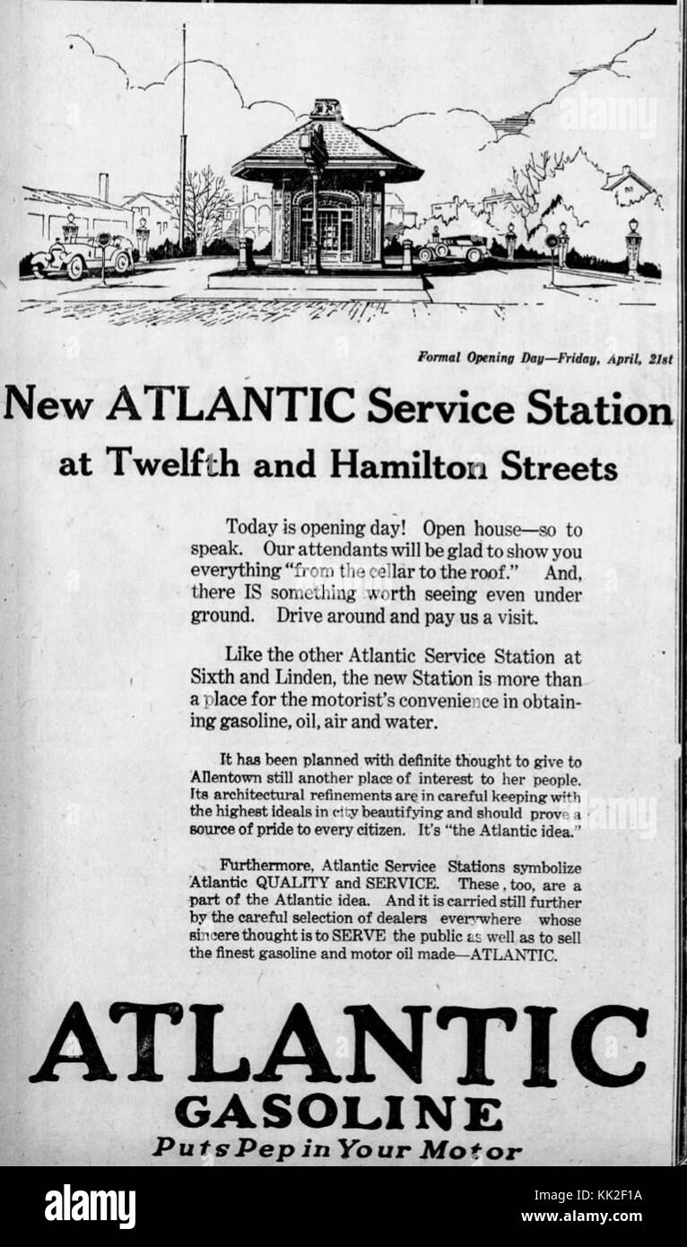 1922 Atlantic Station Opening 12th and Hamilton 21 Apr MC Allentown PA ...