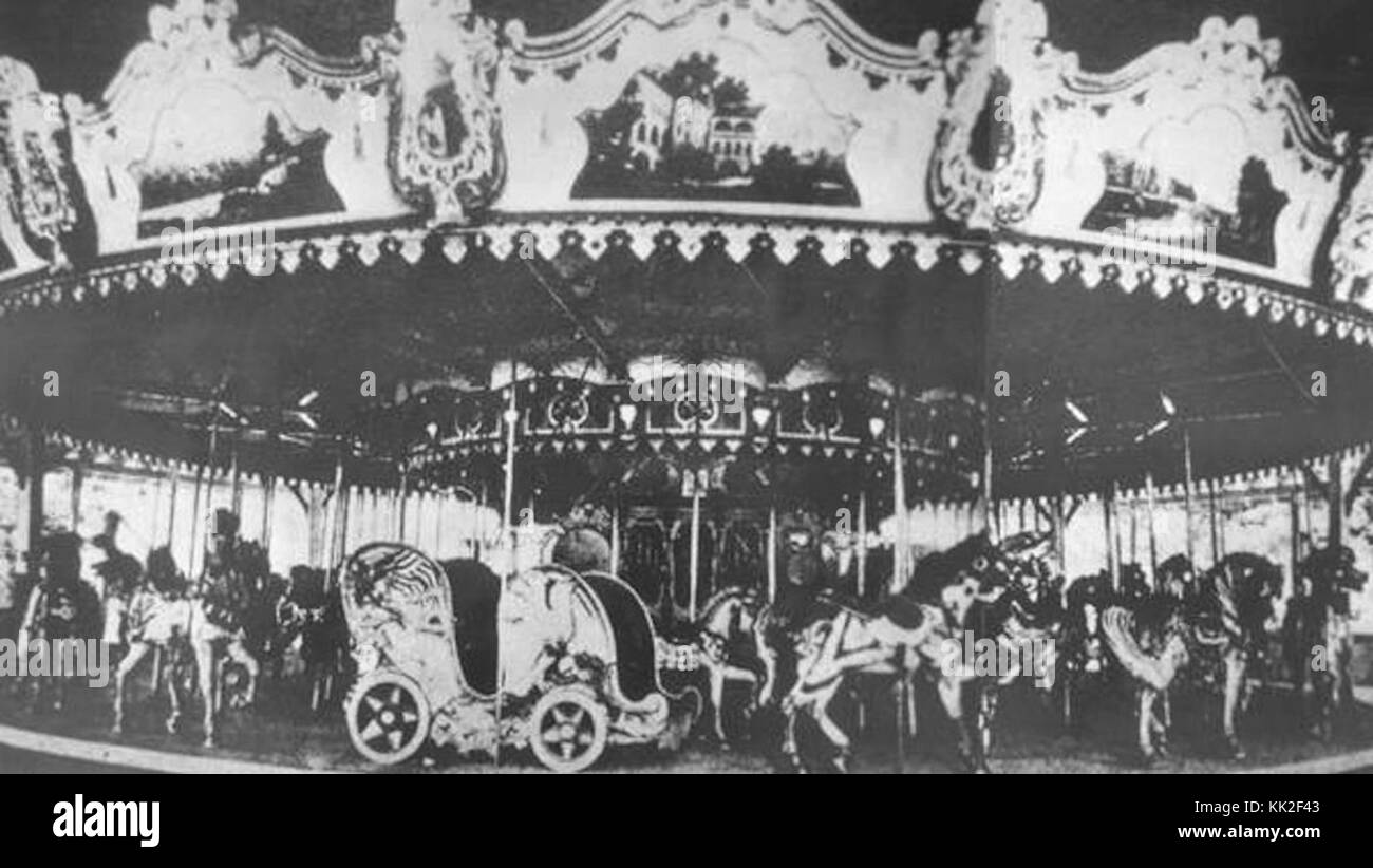 The 1925 Central Park Merry-Go-Round in Allentown, PA, is a historical ...