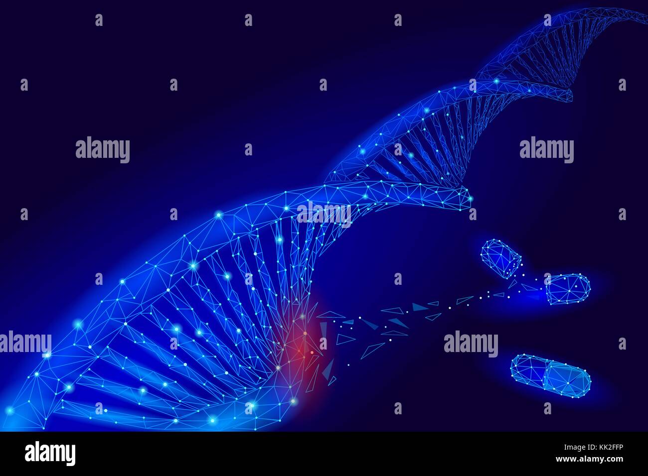 Human dna dots hi-res stock photography and images - Alamy