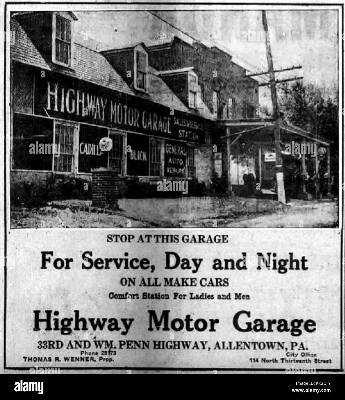 1920s american highway hi-res stock photography and images - Alamy