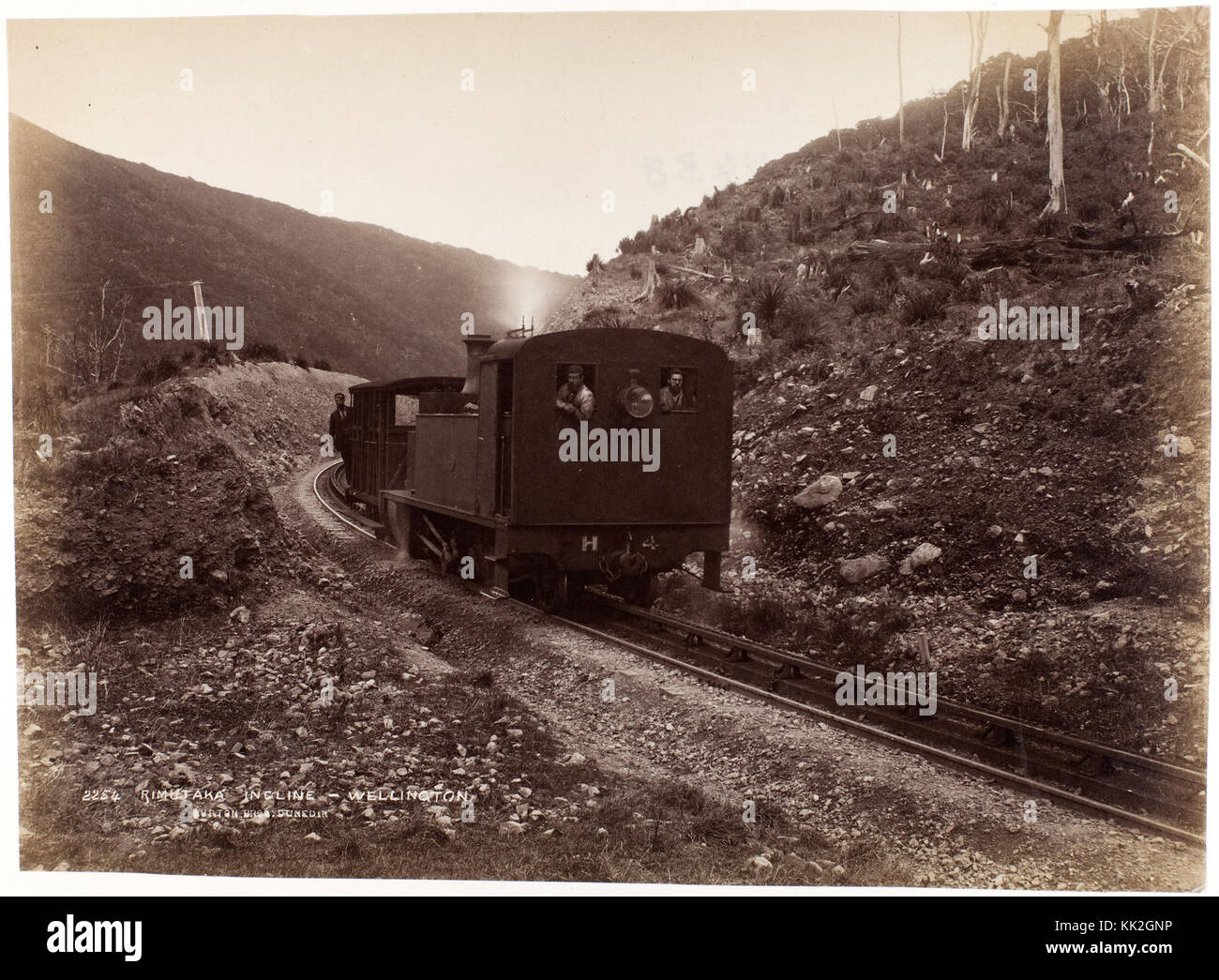 Fell engine, Rimutaka Incline 771763 Stock Photo - Alamy
