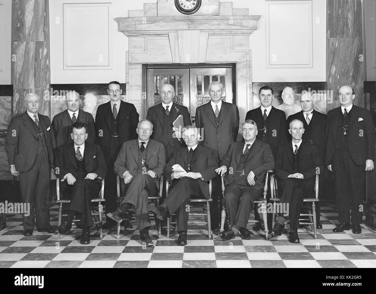 Labour Cabinet, 1935 Stock Photo - Alamy