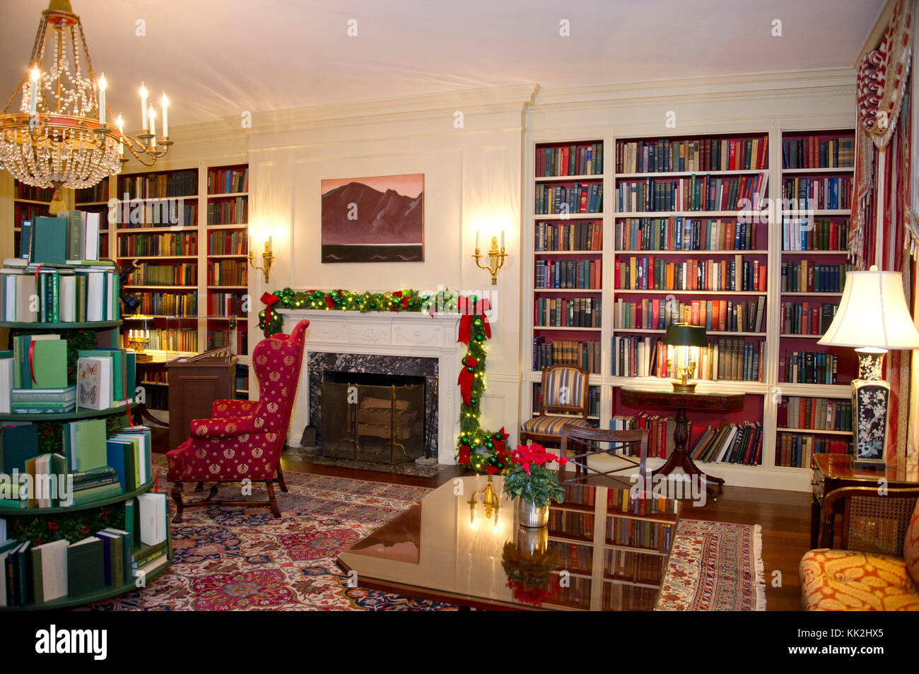 In the white house library hi-res stock photography and images - Alamy