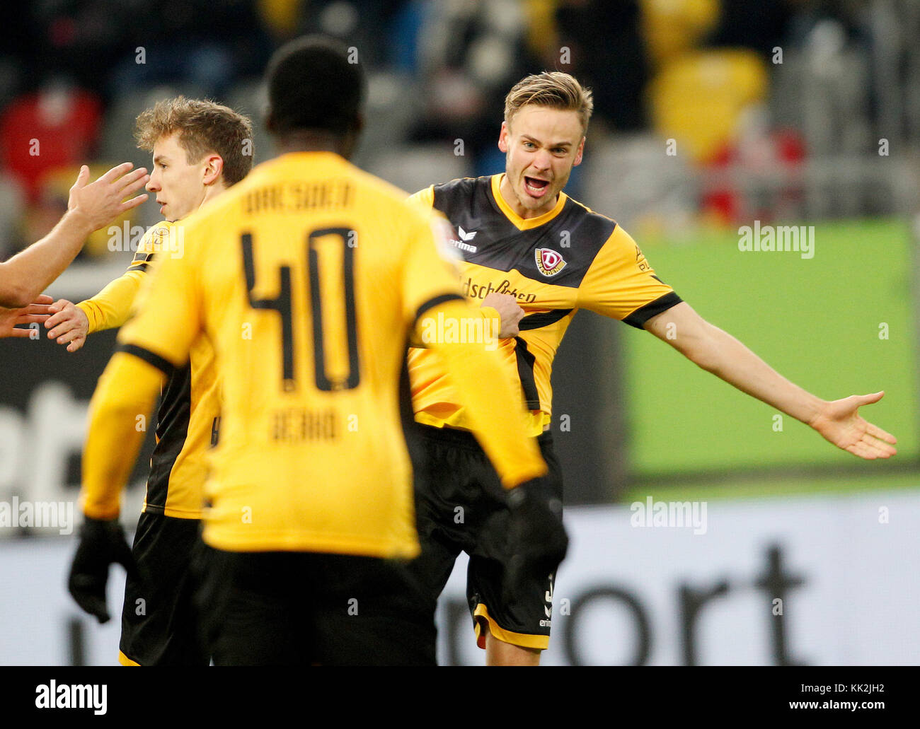 Bundesliga Soccer Match Between Duesseldorf High Resolution Stock ...