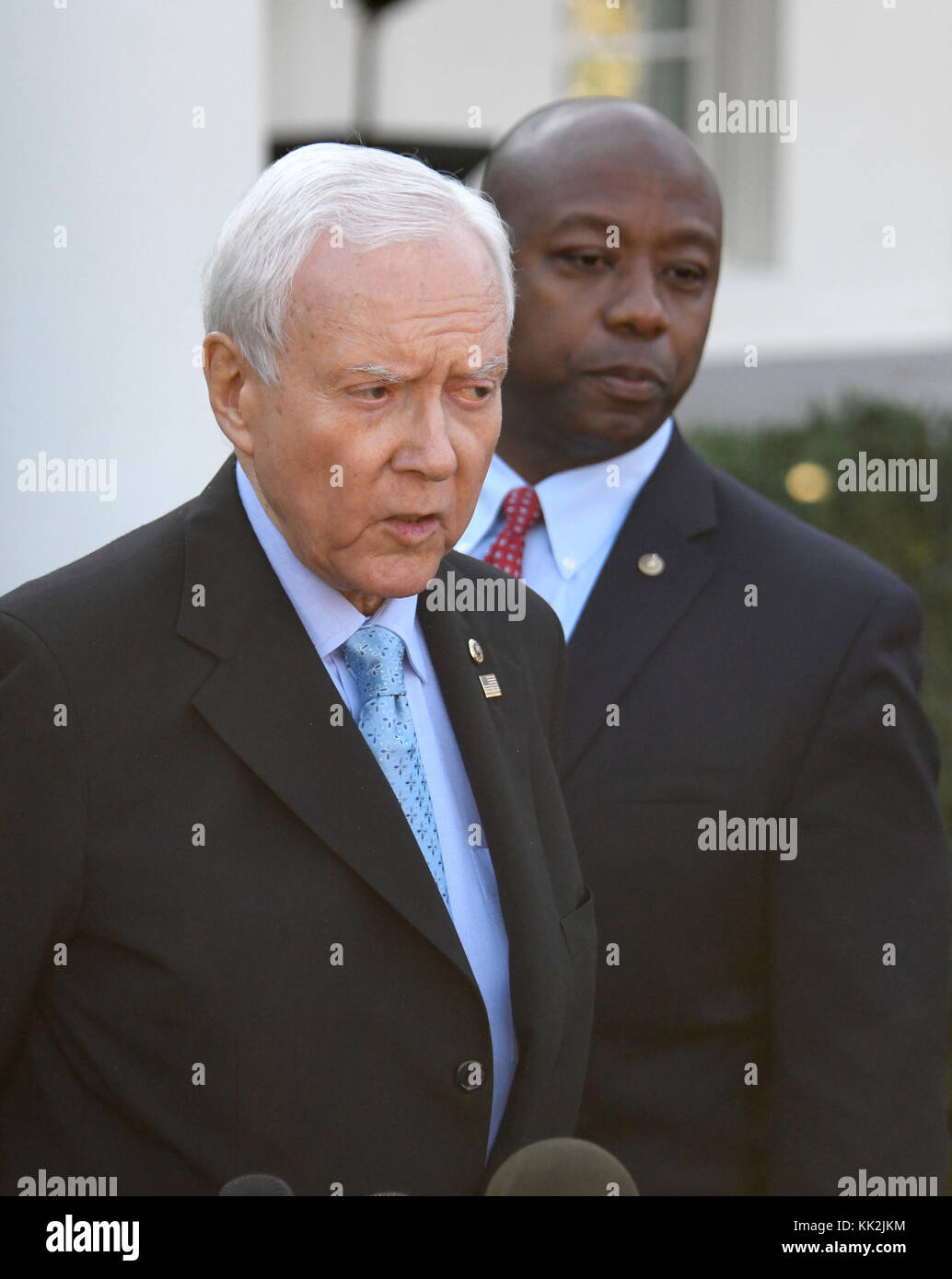 Washington DC, USA. 27th Nov, 2017. United States Senator Orrin Hatch ...