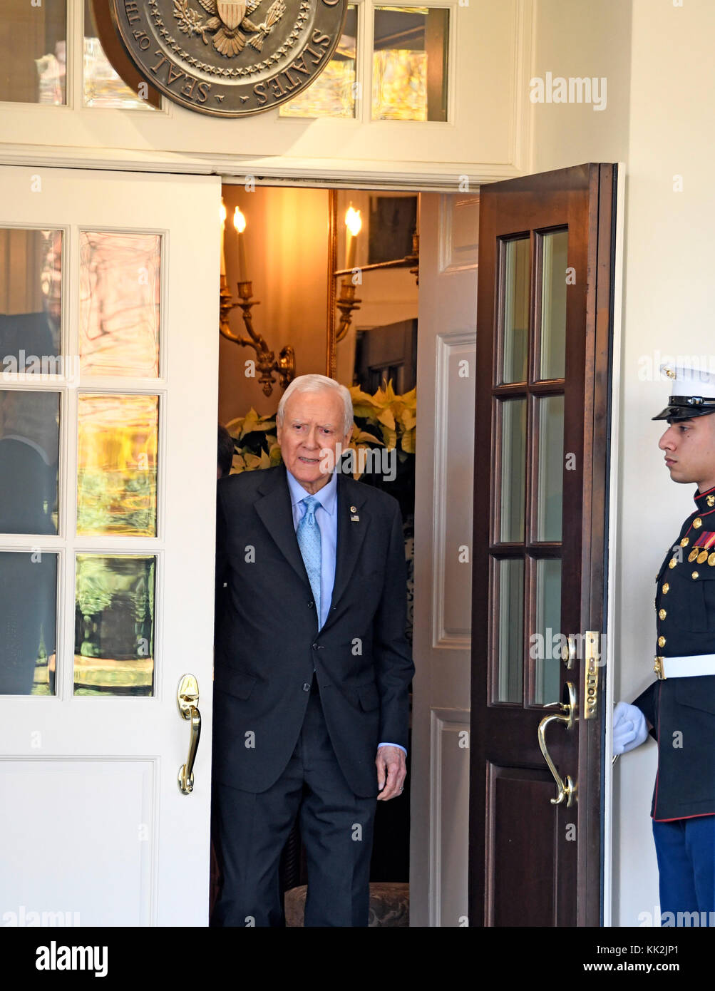 United States Senator Orrin Hatch (Republican of Utah), Chairman, US ...
