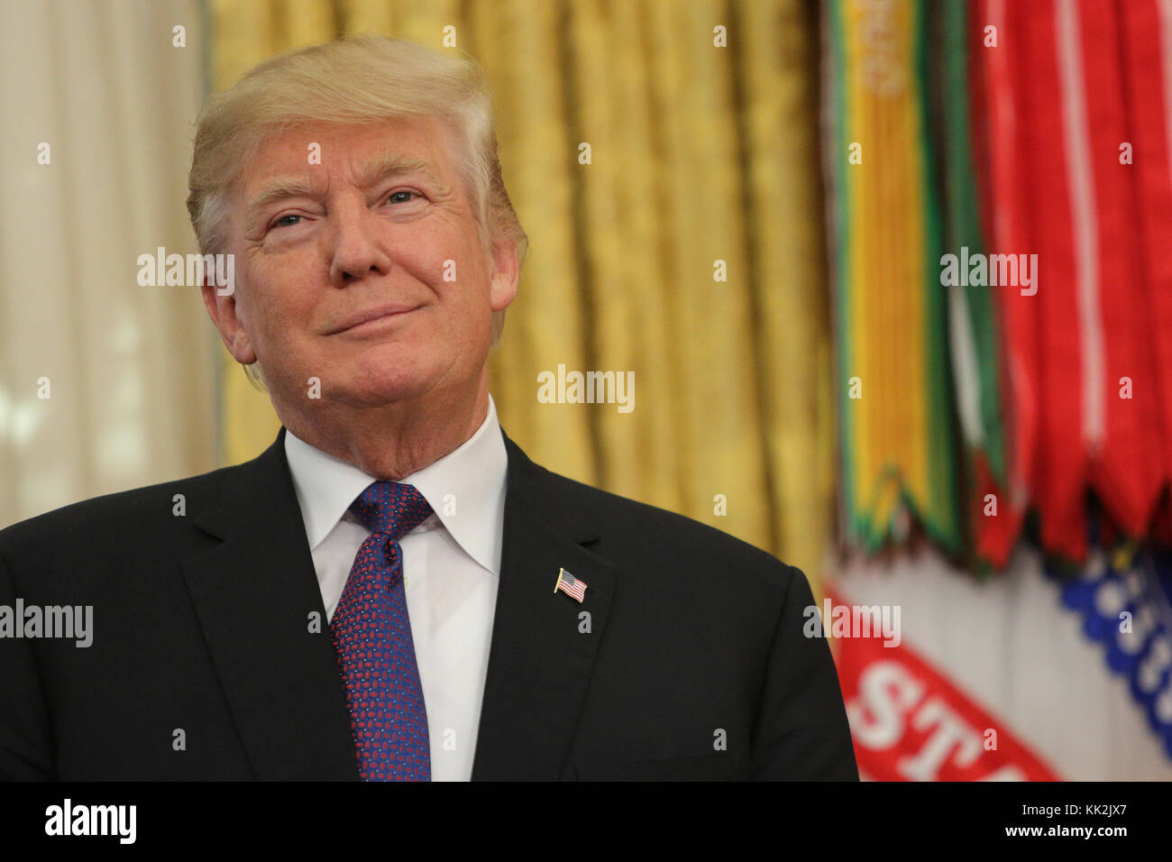 United States President Donald J. Trump hosts an event honoring the ...