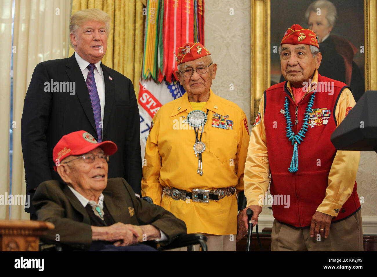 United States President Donald J. Trump hosts an event honoring the ...