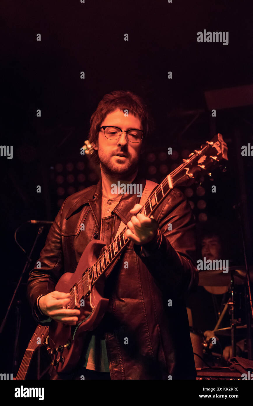 Milan, Italy. 26 November 2017. American singer Curtis Harding performs ...