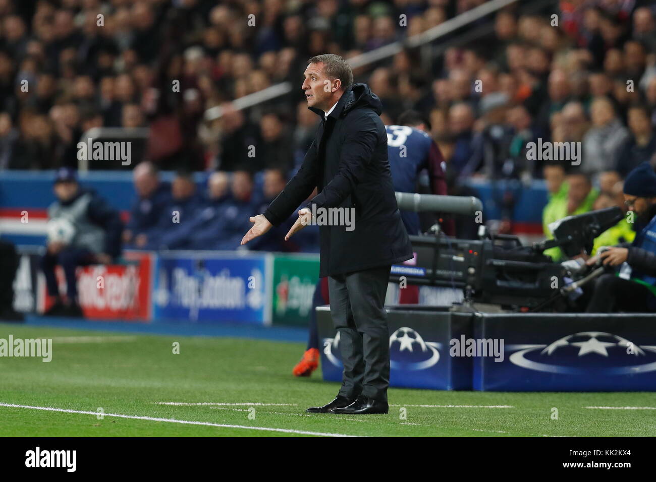 Paris, France. 22nd Nov, 2017. Brendan Rodgers (Celtic) Football/Soccer ...