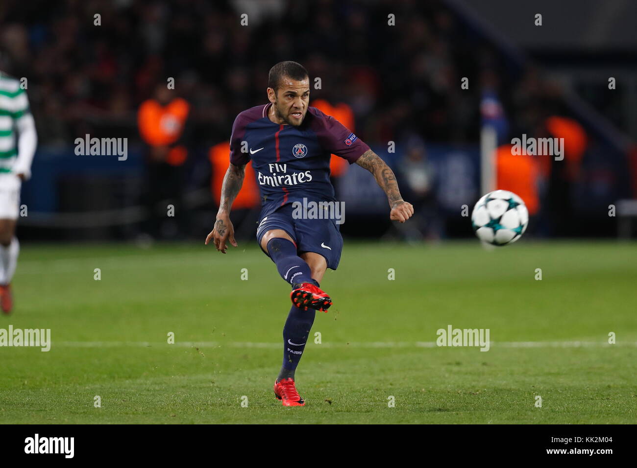 Paris, France. 22nd Nov, 2017. Dani Alves(PSG) Football/Soccer : UEFA ...
