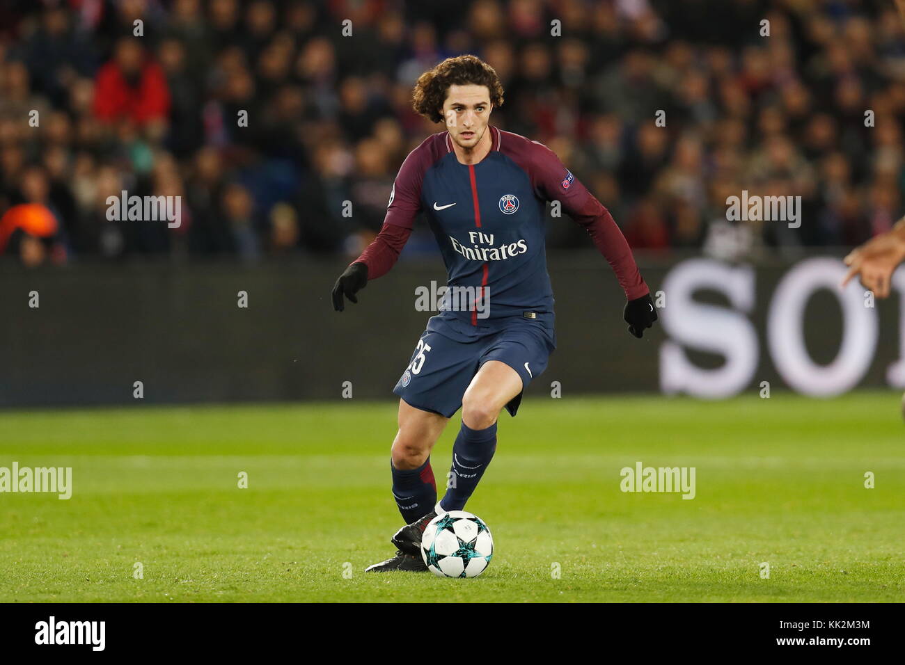 Paris, France. 22nd Nov, 2017. Adrien Rabiot (PSG) Football/Soccer ...