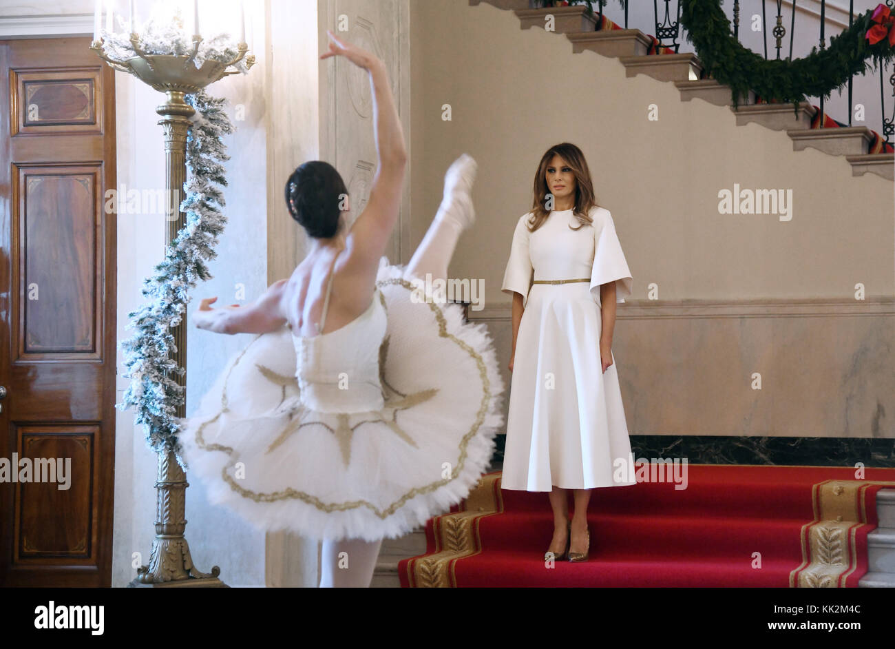 Washington United States Of America 27th Nov 2017 First Lady
