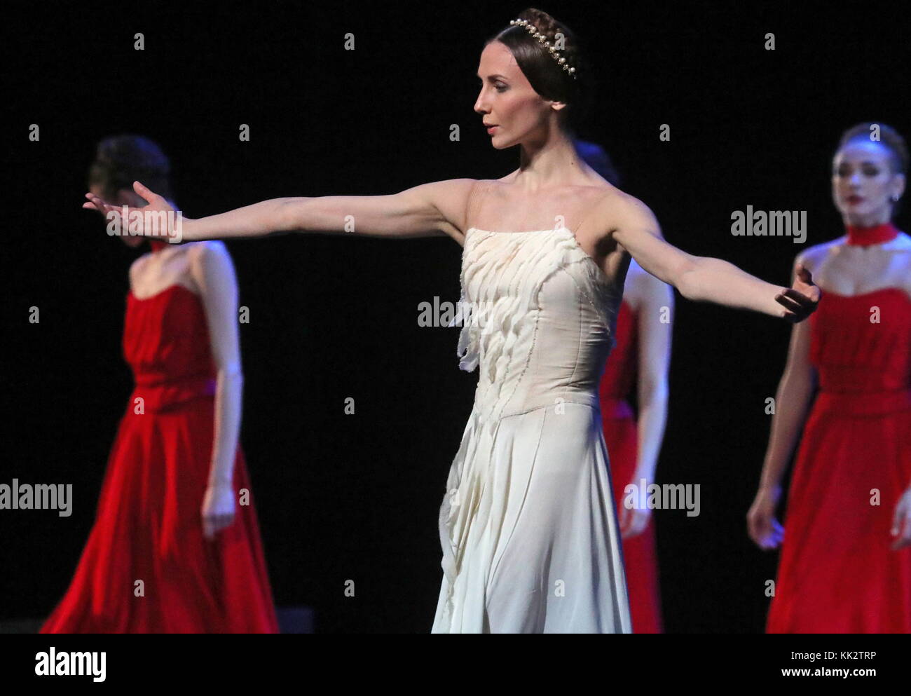 Prima Ballerina St Petersburg Ballet Theatre High Resolution Stock ...