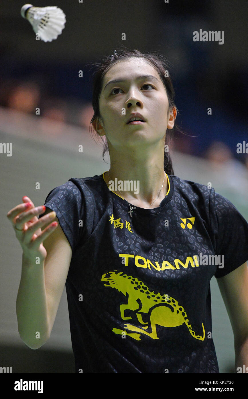 Tokyo, Japan. Credit: MATSUO. 29th Nov, 2017. ßÄ © /Aya Ohori Badminton ...