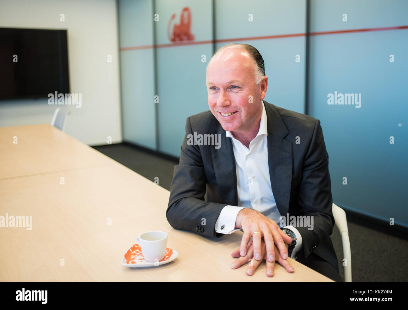 Frankfurt am Main, Germany. 23rd Nov, 2017. Nick Jue, CEO of the ING ...