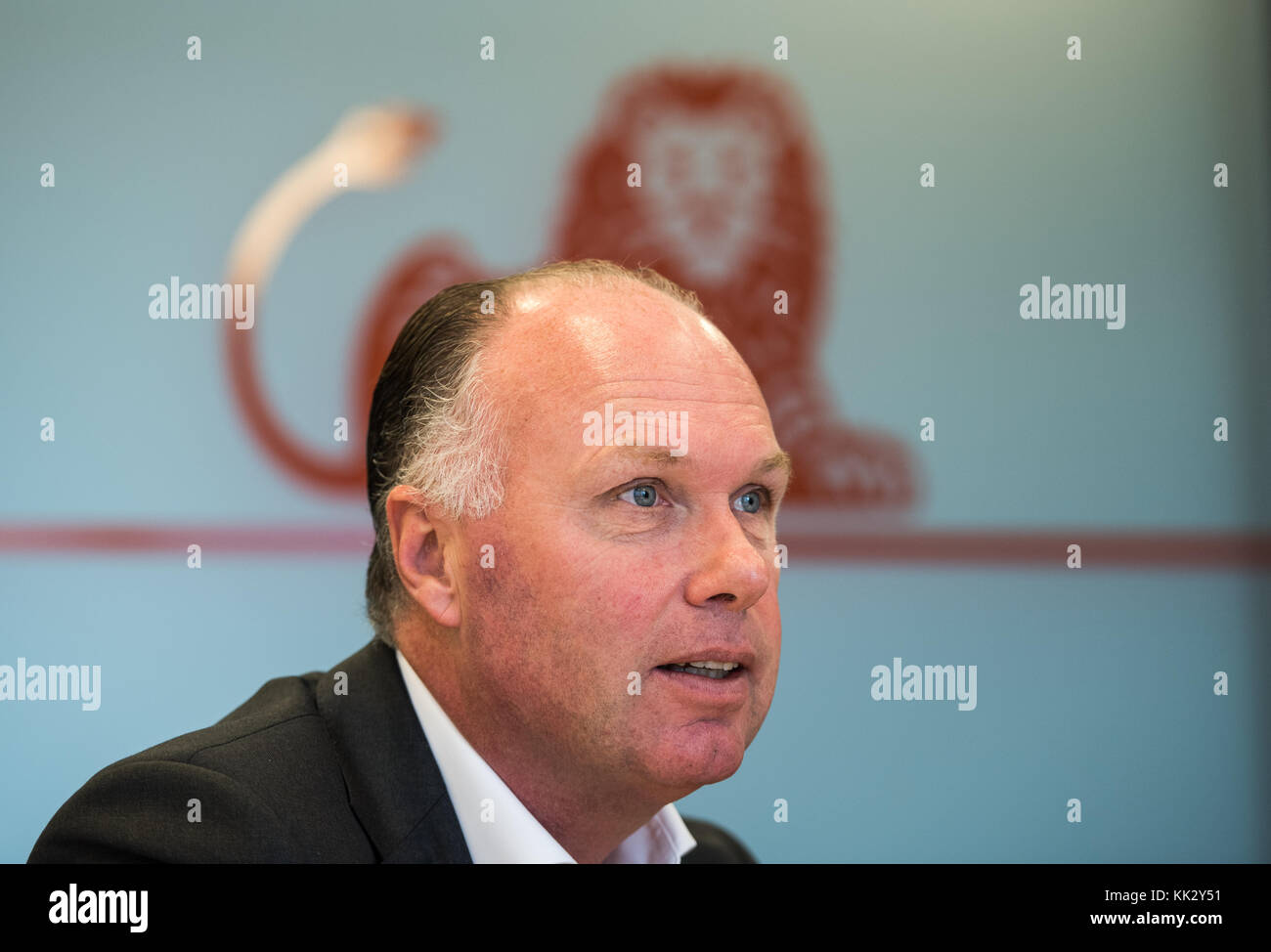 Frankfurt am Main, Germany. 23rd Nov, 2017. Nick Jue, CEO of the ING ...