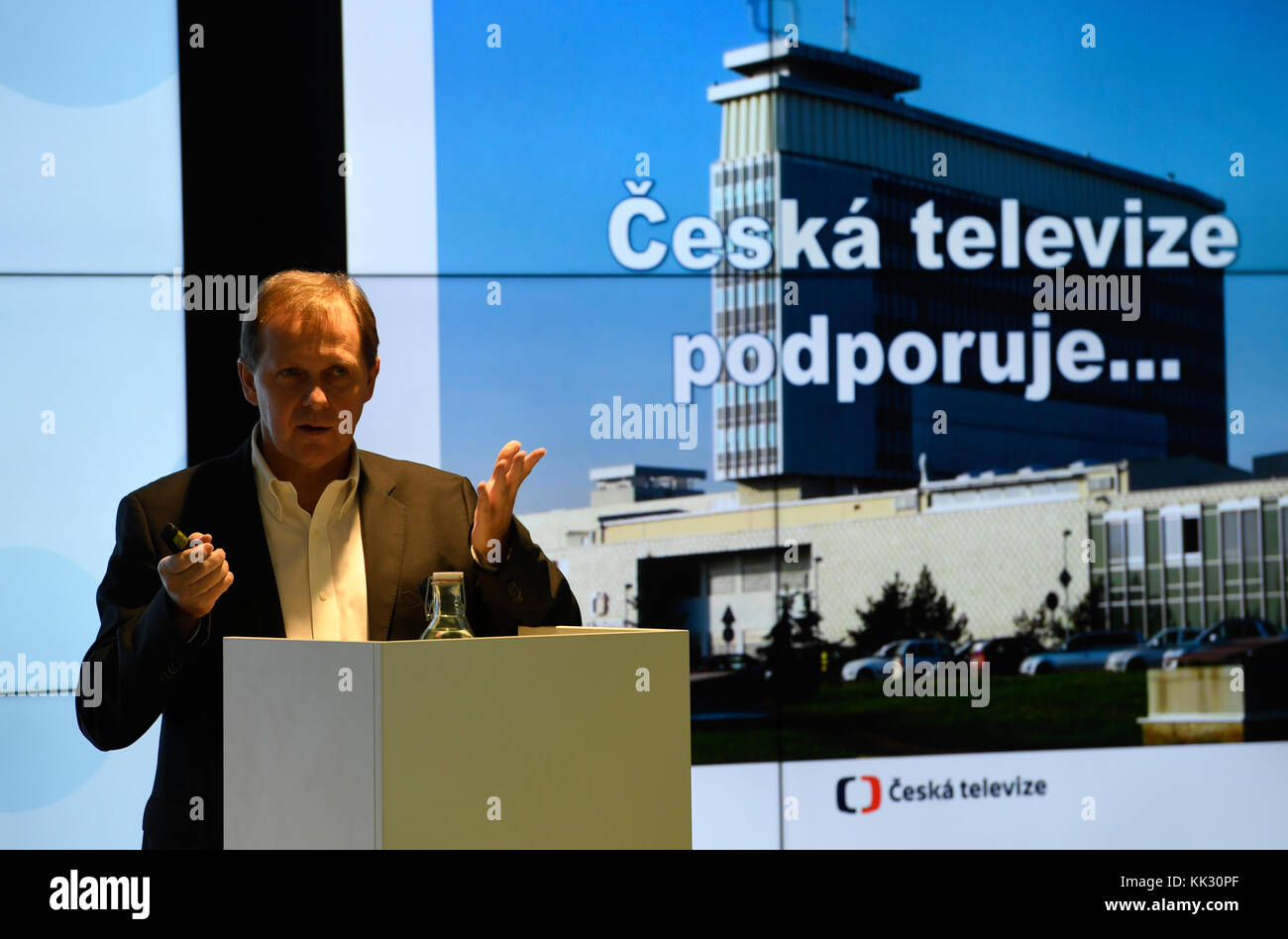 Prague, Czech Republic. 29th Nov, 2017. CEO of Czech Television Petr ...