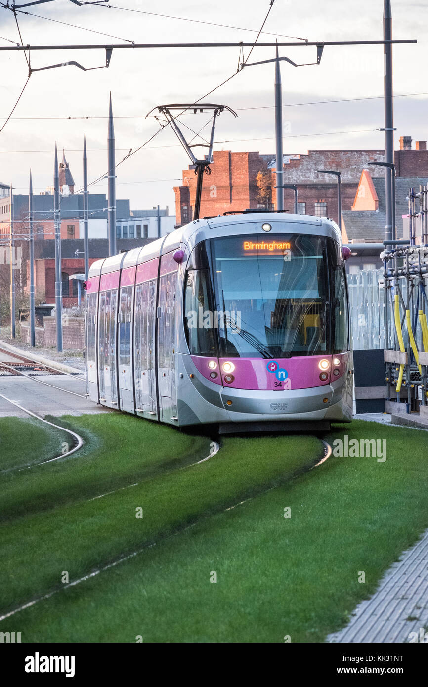 St chads tram stop hi-res stock photography and images - Alamy
