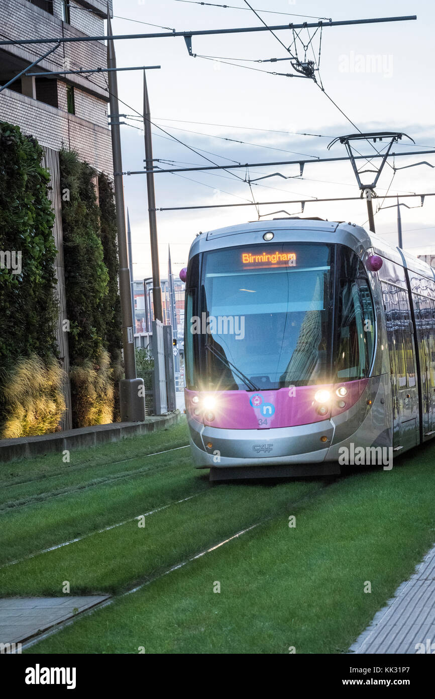 St chads tram stop hi-res stock photography and images - Alamy