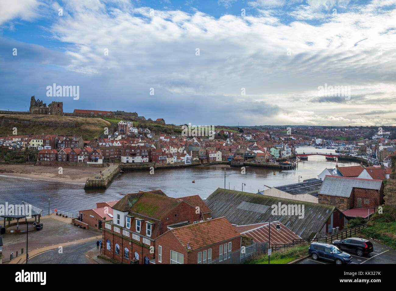 Whitby elevated view hi-res stock photography and images - Alamy