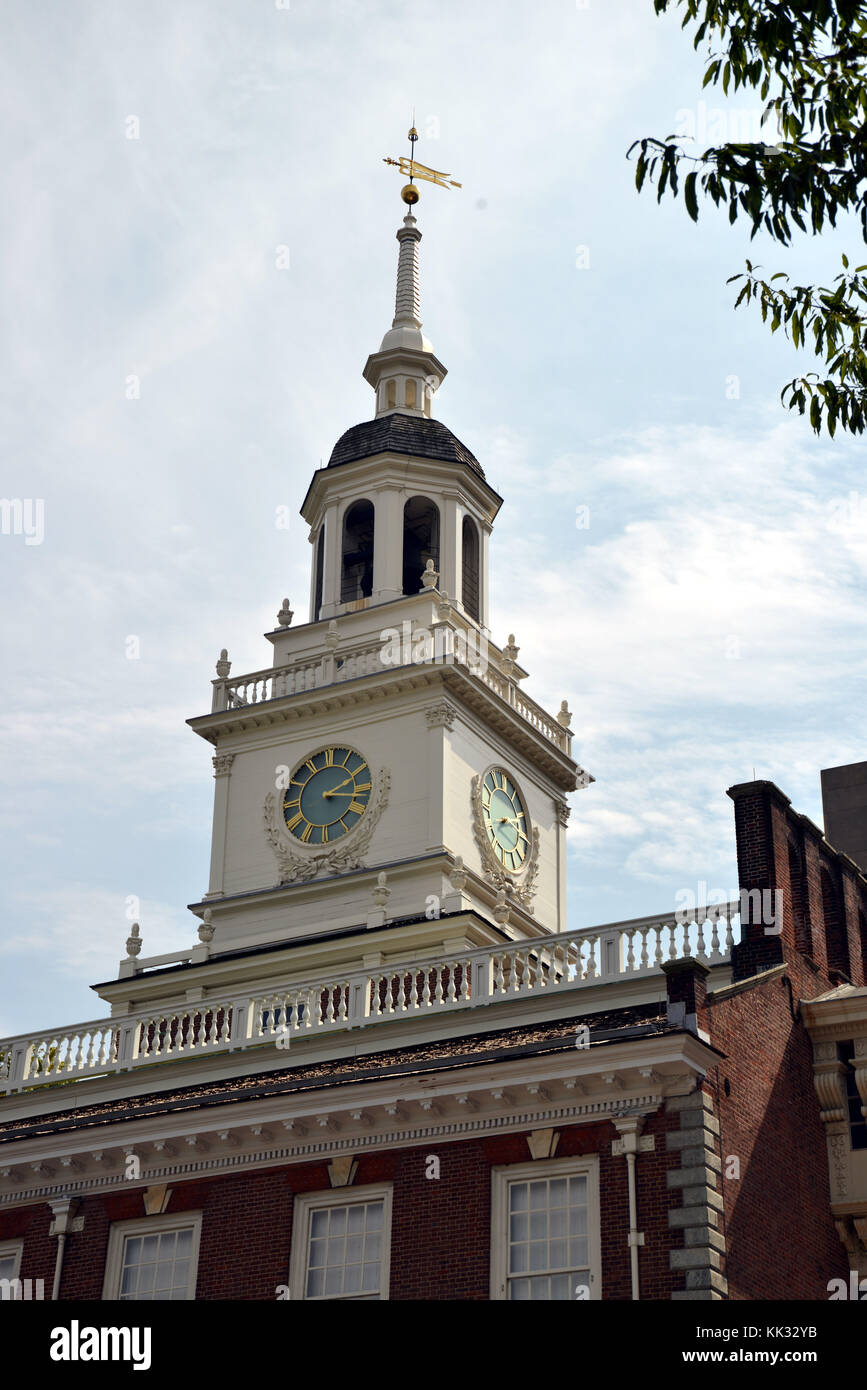 Philadelphia independence hall hi-res stock photography and images - Alamy