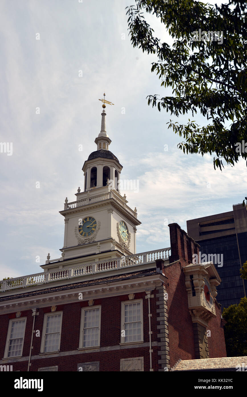 Philadelphia independence hall hi-res stock photography and images - Alamy