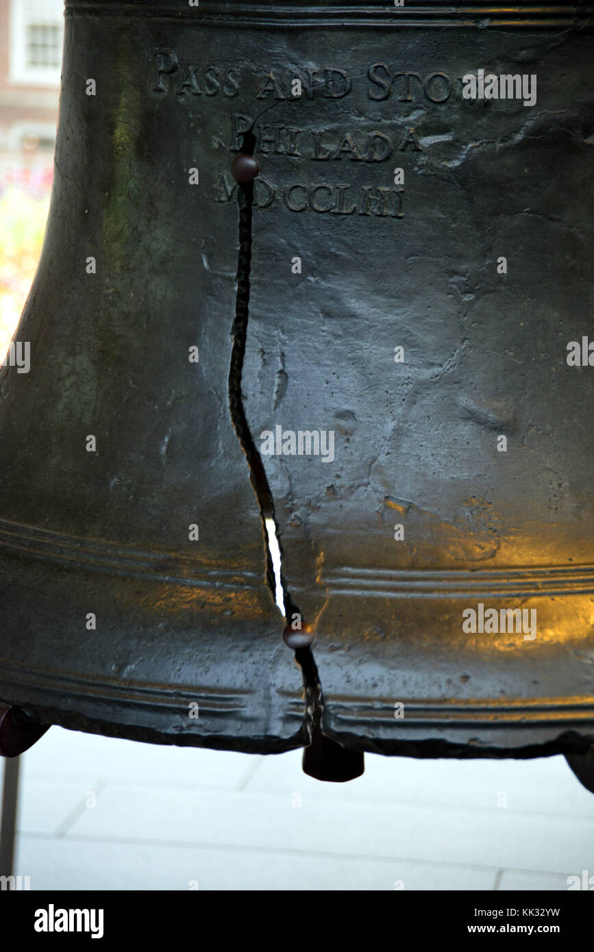 USA, Pennsylvania, Philadelphia, Liberty Bell Stock Photo - Alamy