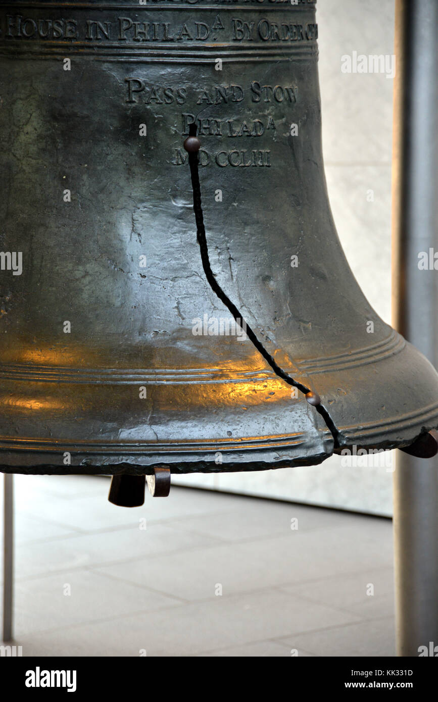 USA, Pennsylvania, Philadelphia, Liberty Bell Stock Photo - Alamy