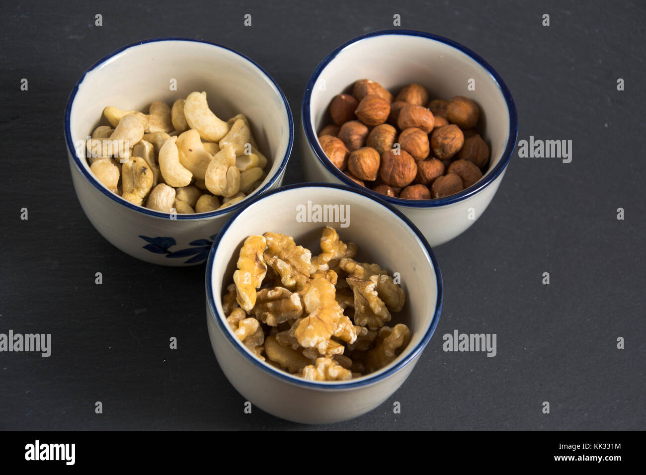 photo of mixed nuts Stock Photo - Alamy
