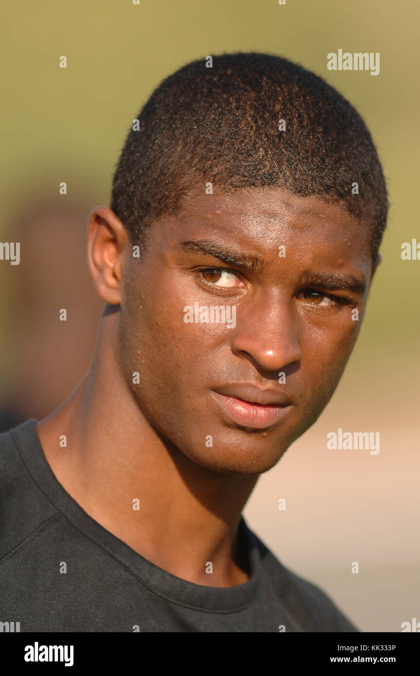 Footballer Mark Little 2005 Stock Photo - Alamy