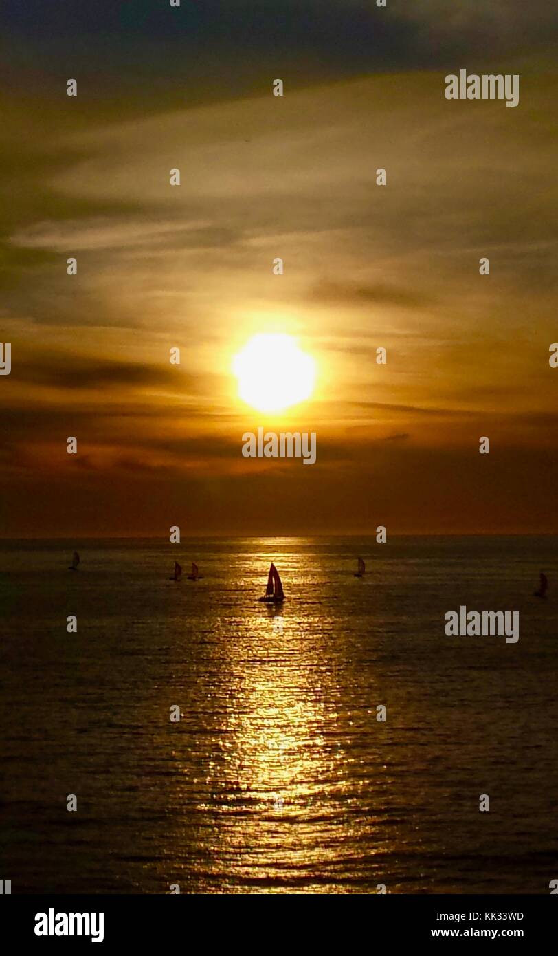Call boat in Redondo Beach in November Stock Photo - Alamy