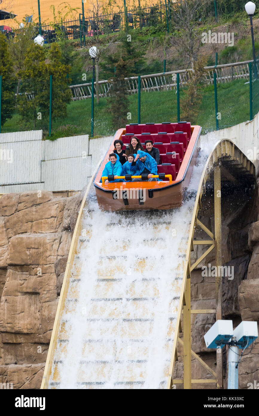 ISTANBUL, TURKEY - 8 APRIL , 2017: Vialand themed entertainment ...